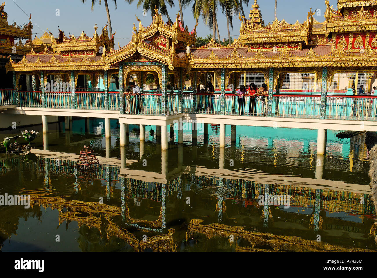Botataung Pagoda Yangon Myanmar Stock Photo - Alamy