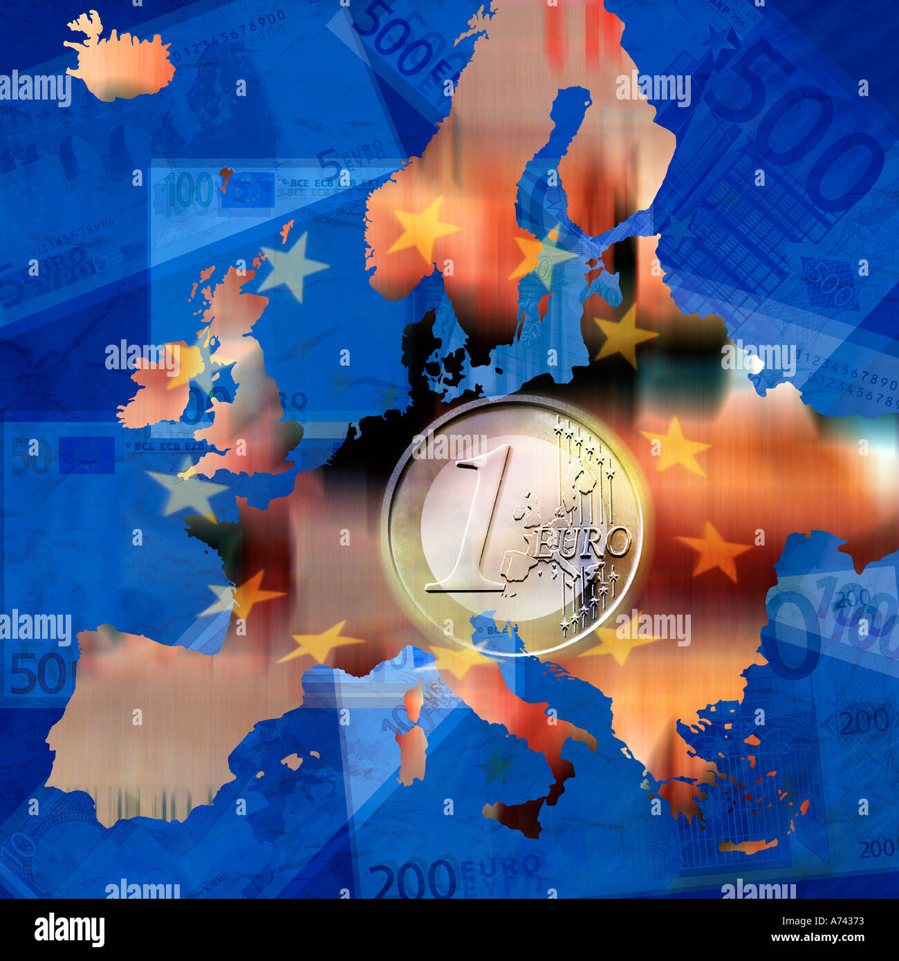 European business and finance concept Stock Photo - Alamy
