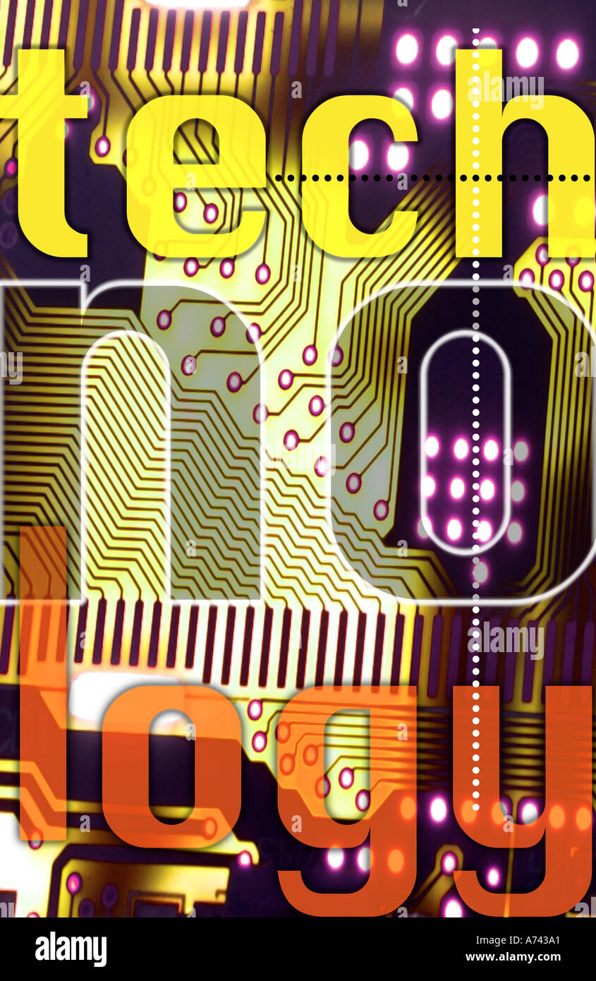 Technology illustration Stock Photo - Alamy
