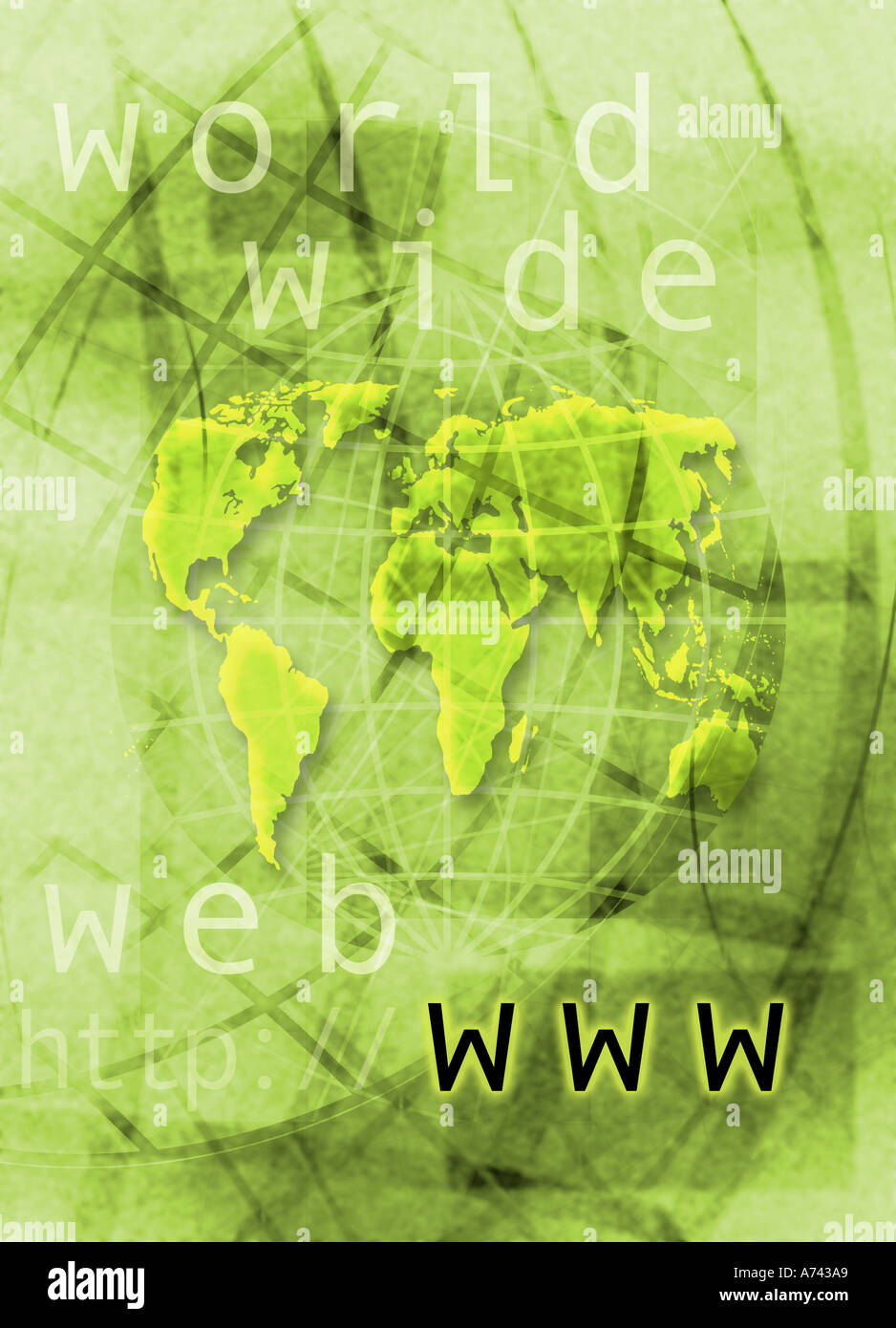 Internet concept illustration Stock Photo - Alamy