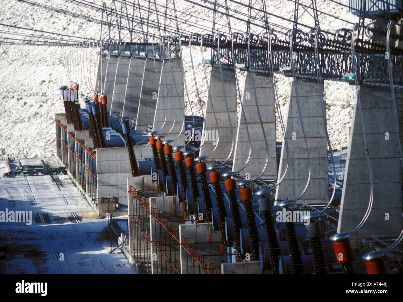 WAC Bennett Dam, BC, Canada Stock Photo - Alamy