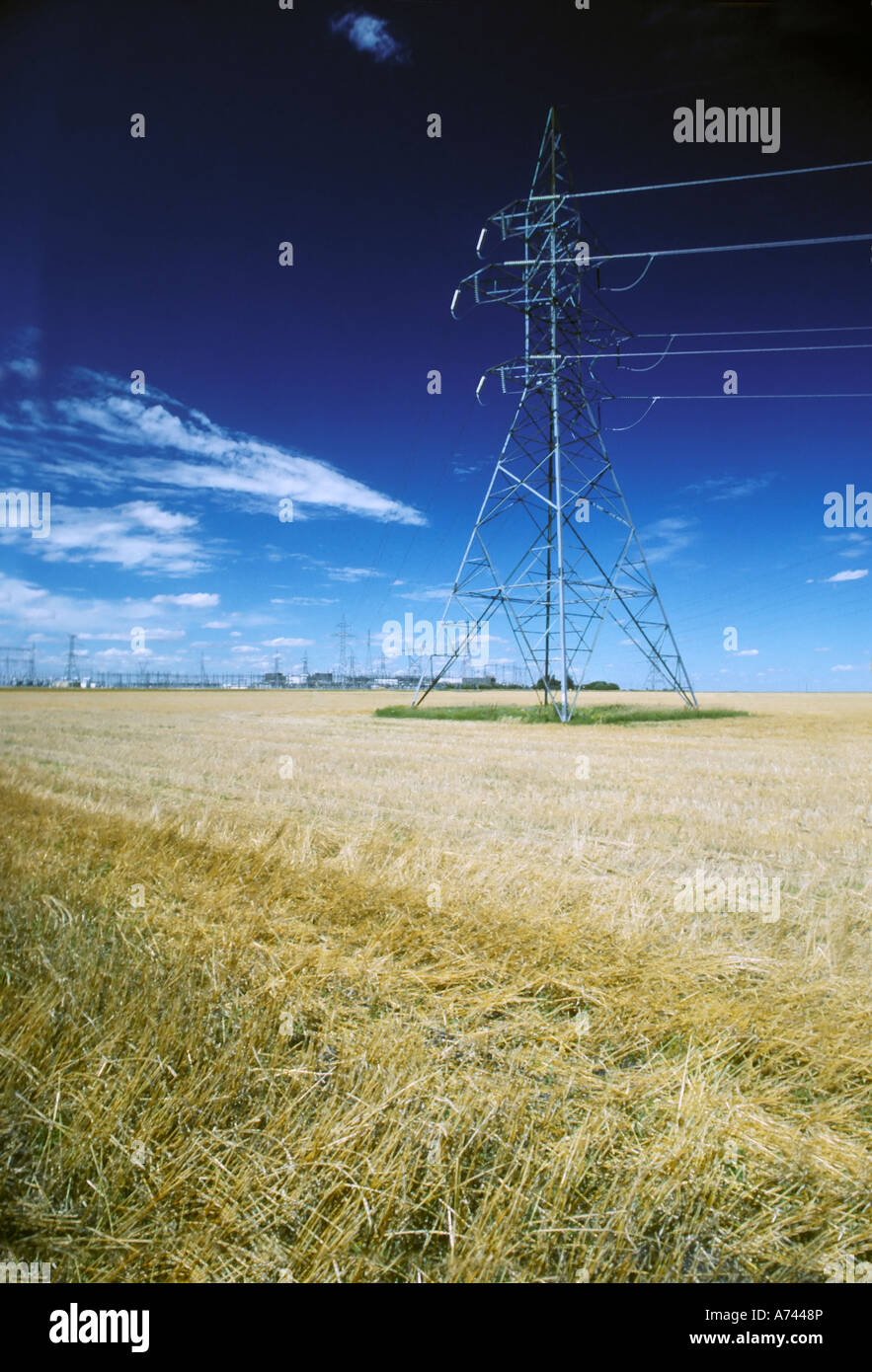 Hydro tower manitoba hi-res stock photography and images - Alamy
