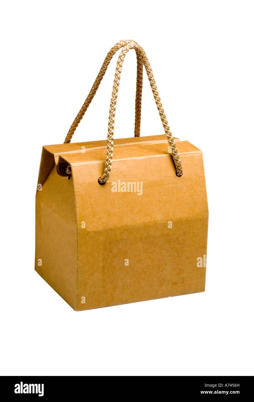 Cardboard carrying box Stock Photo - Alamy