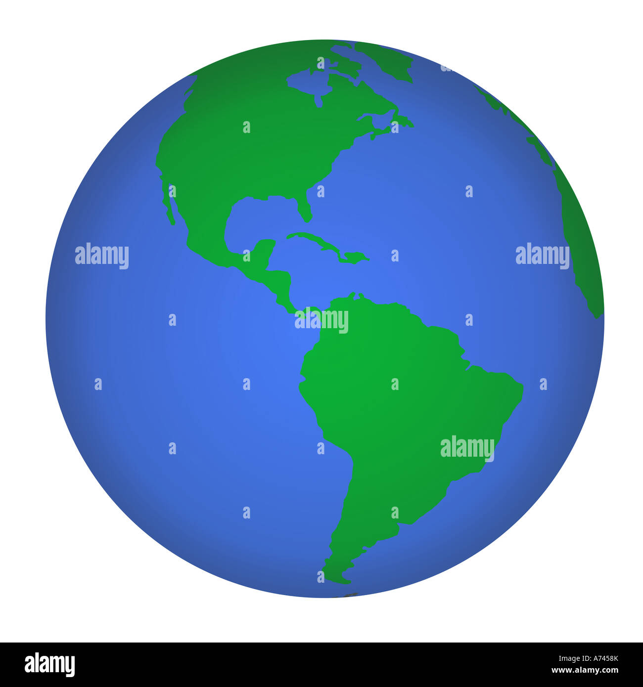 Globe of Planet earth Stock Photo - Alamy