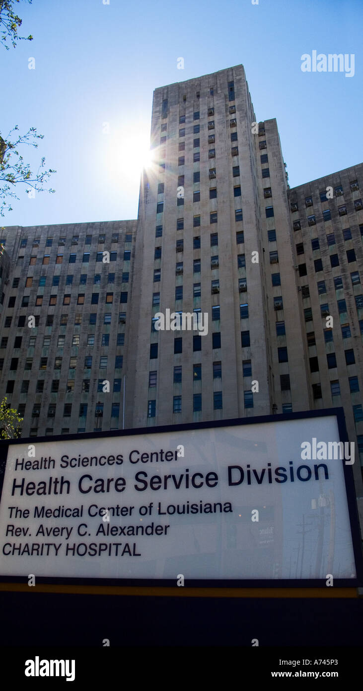 Charity hospital new orleans hi-res stock photography and images - Alamy