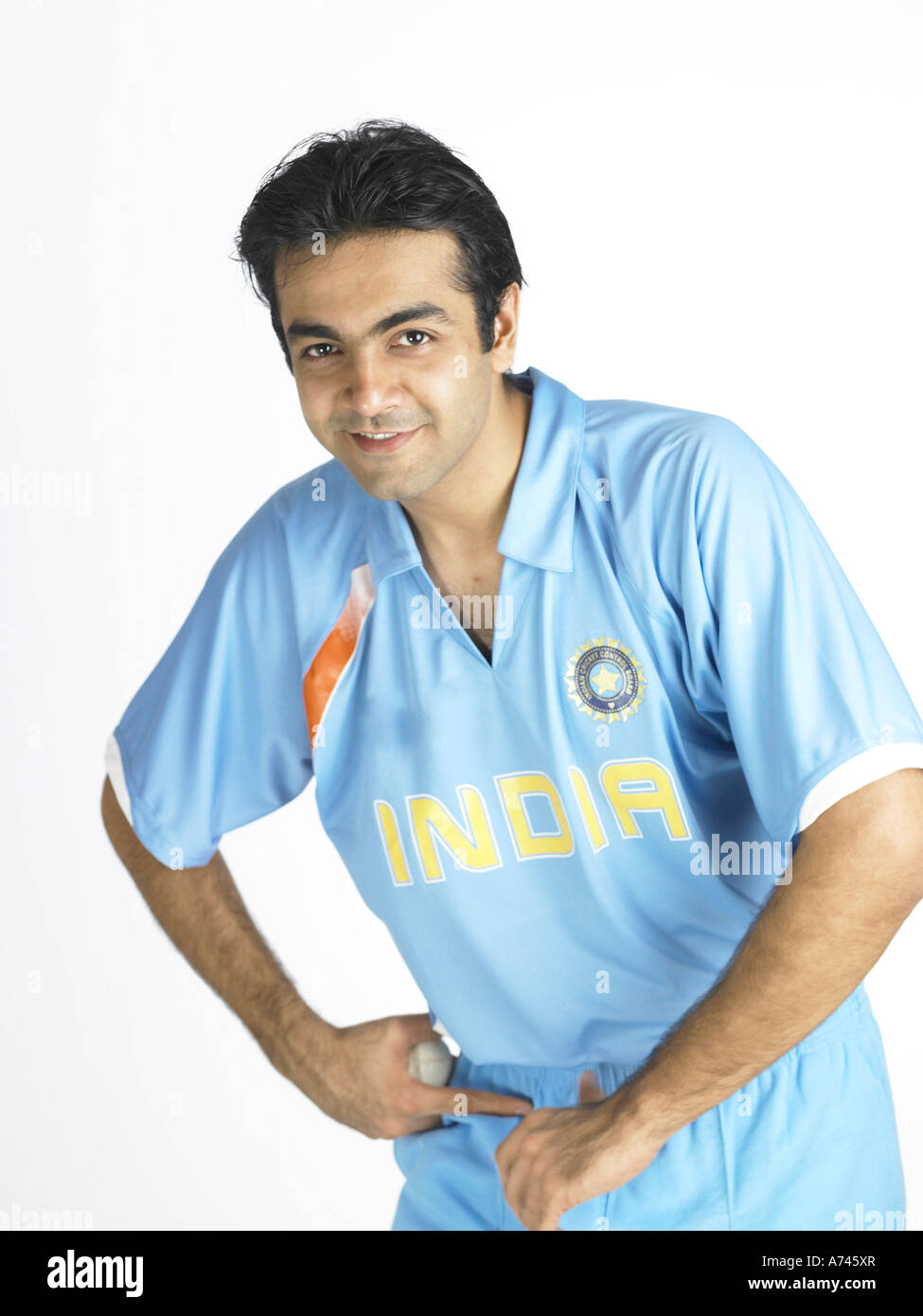 Indian cricket team practicing hi-res stock photography and images - Alamy