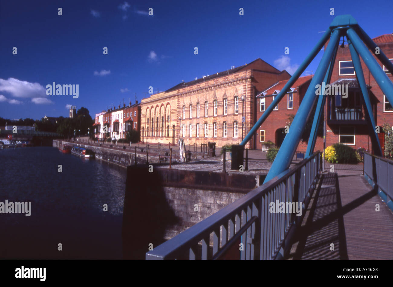 Bathurst Basin, Bristol, England Stock Photo - Alamy