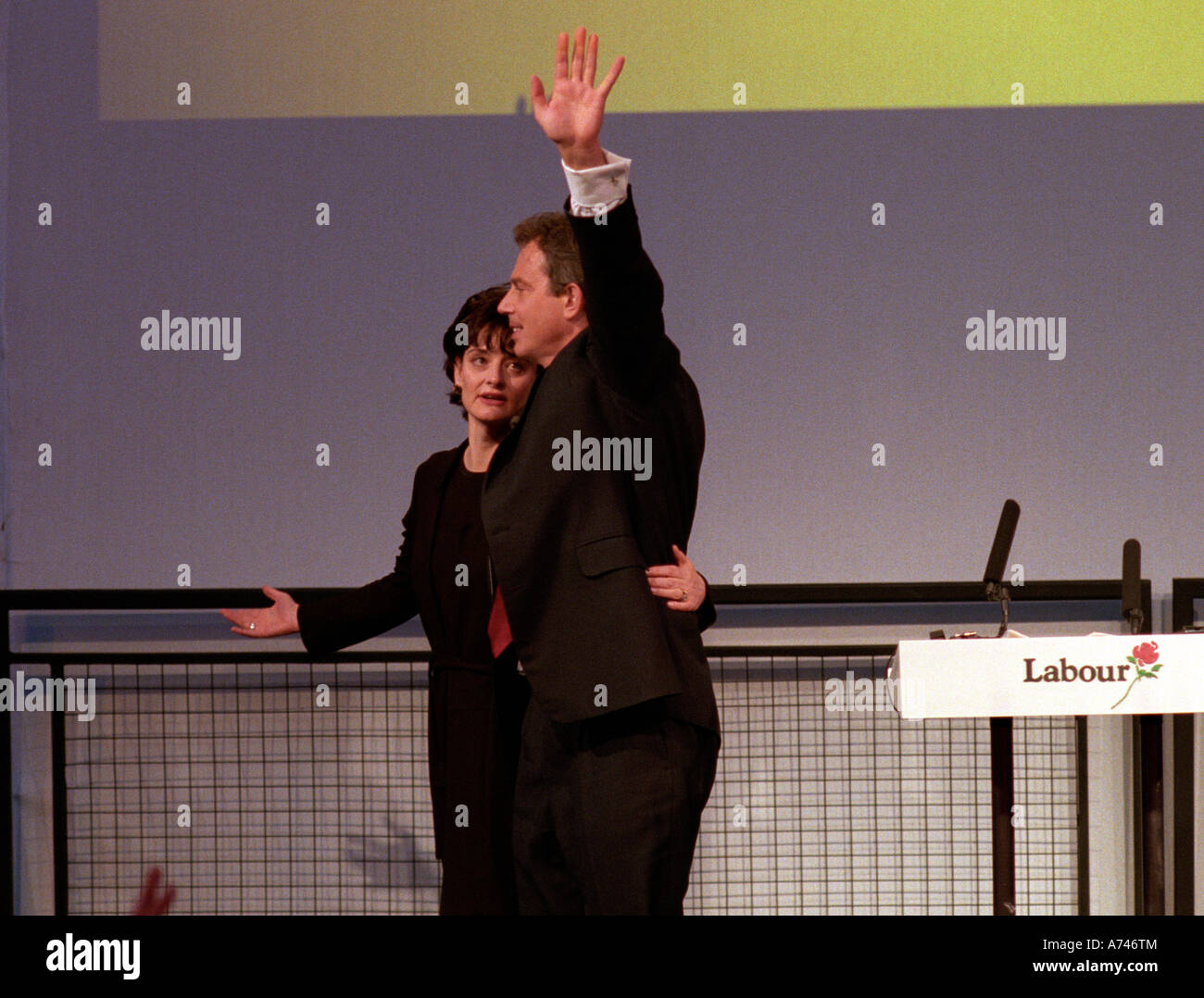 LABOUR PARTY ELECTION VICTORY NIGHT MAY 1997 Stock Photo - Alamy