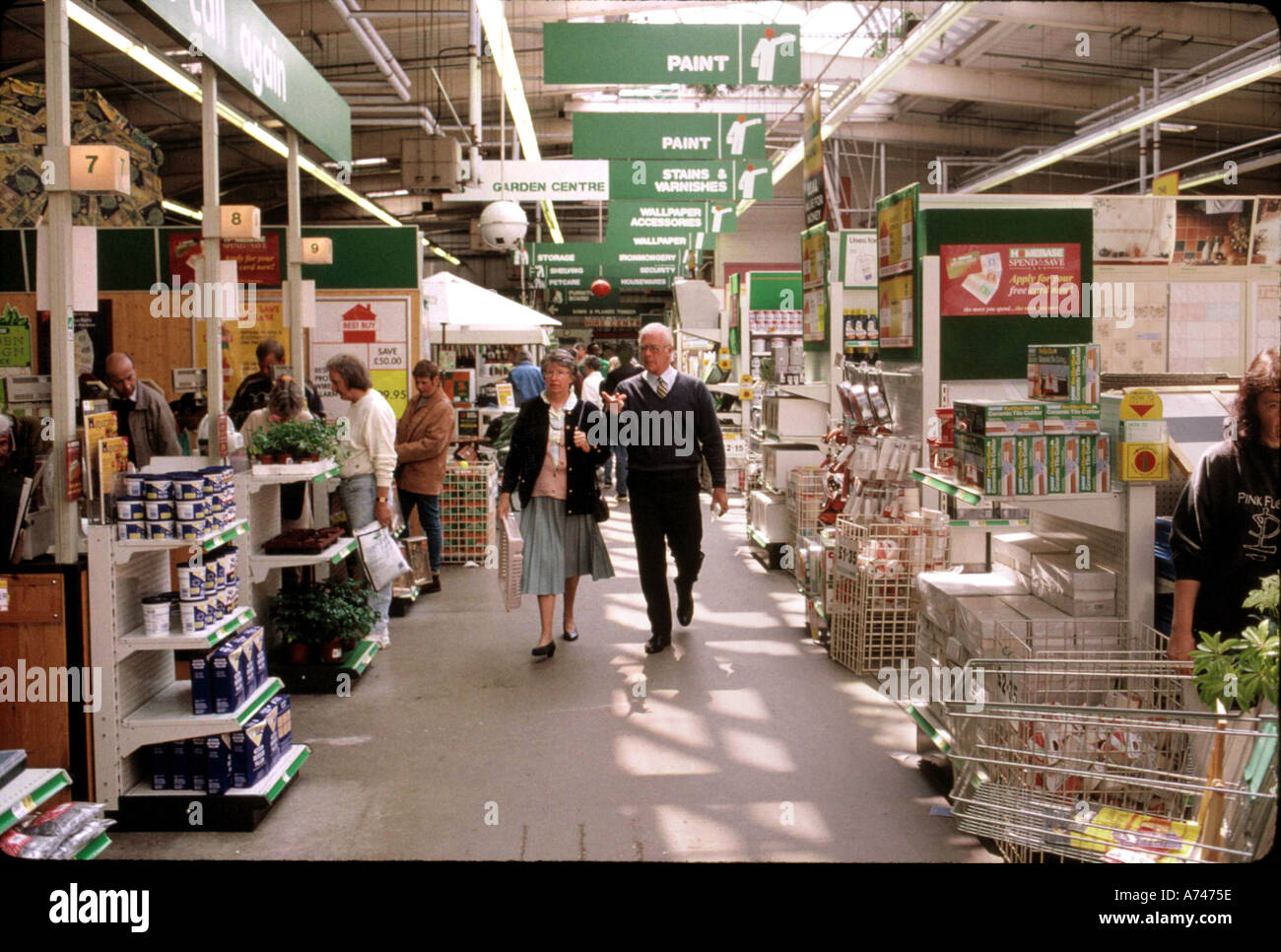 DIY Mega Store Stock Photo - Alamy