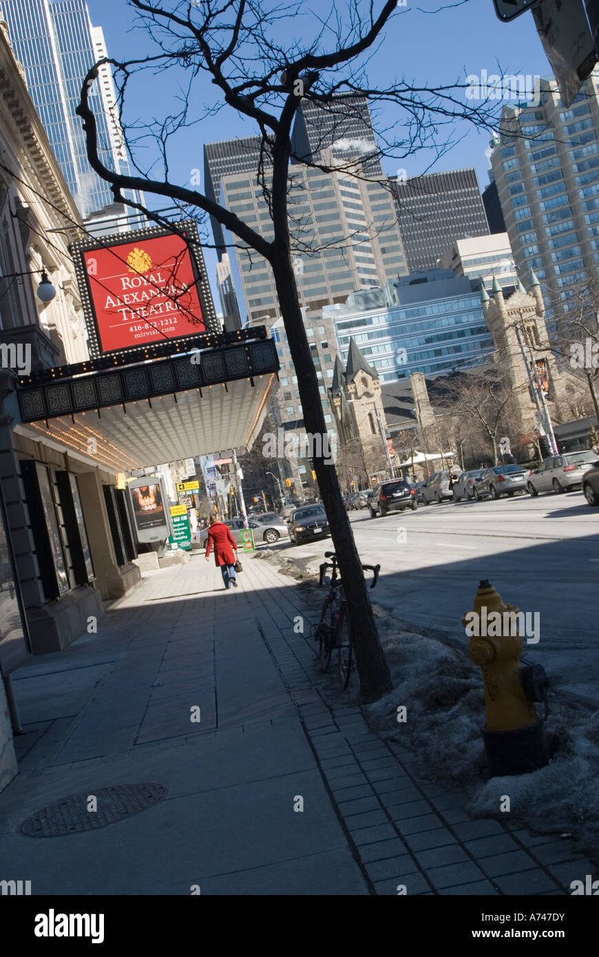 Toronto theatre district hi-res stock photography and images - Alamy