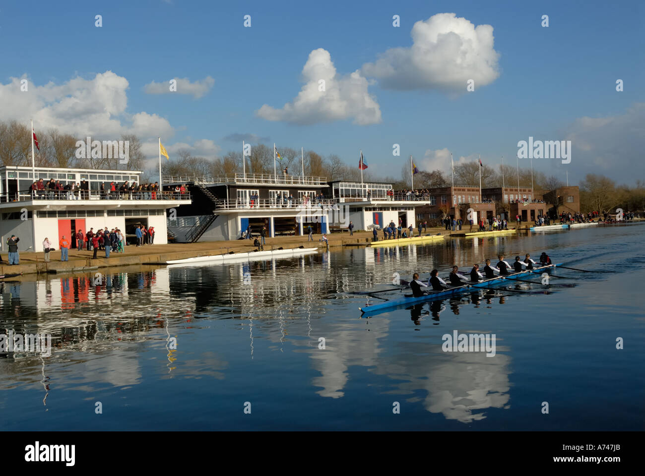 Bumps Rowing River Thames High Resolution Stock Photography and Images ...