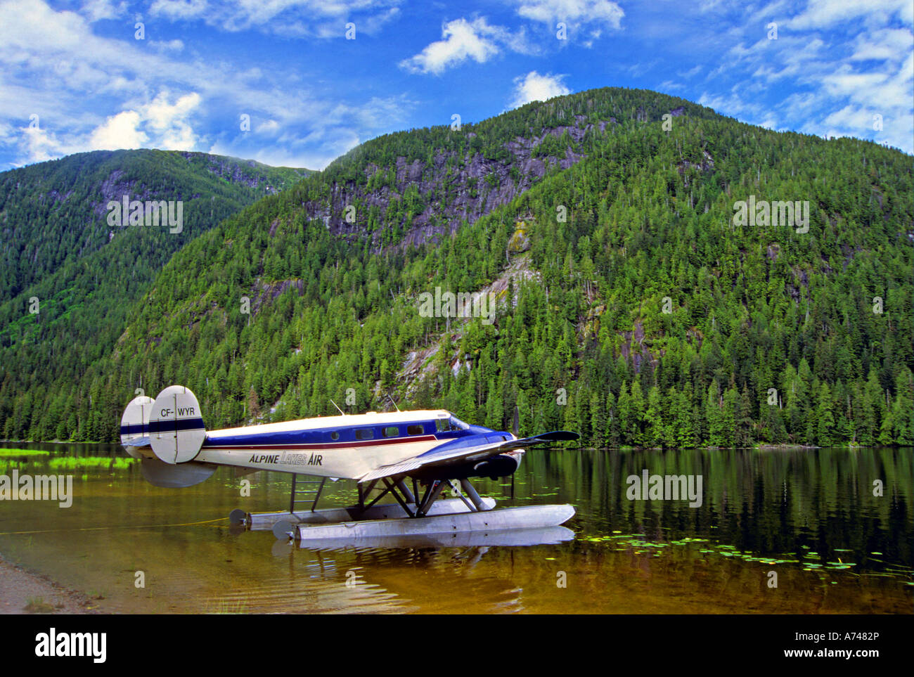 A Float Plane Stock Photo - Alamy