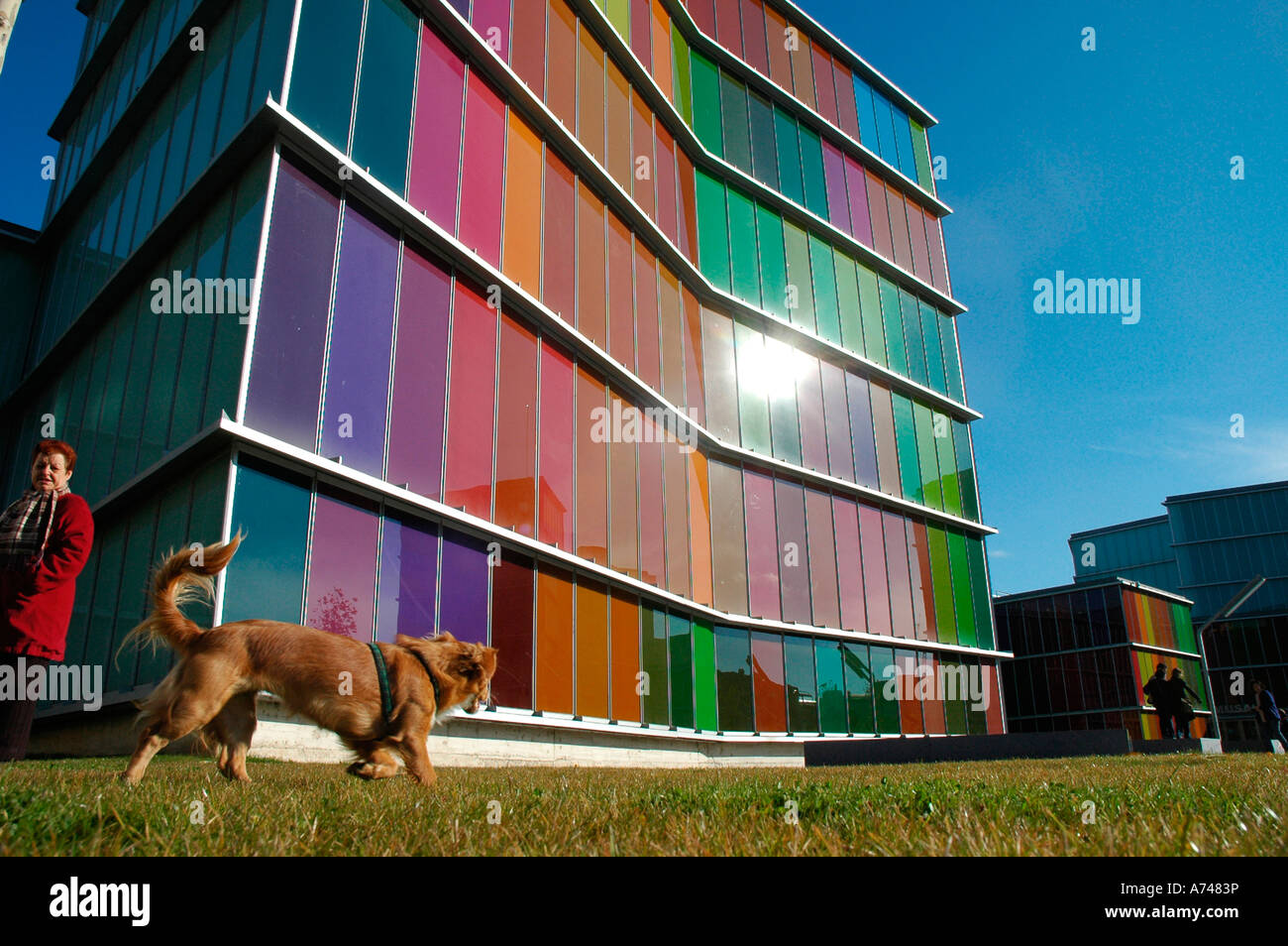 Contemporary Art Museum MUSAC LEON Castile and Leon Spain Stock Photo ...