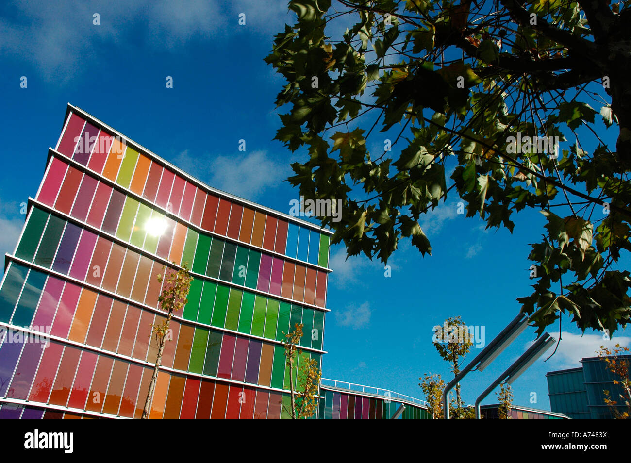 Contemporary Art Museum MUSAC LEON Castile and Leon Spain Stock Photo ...