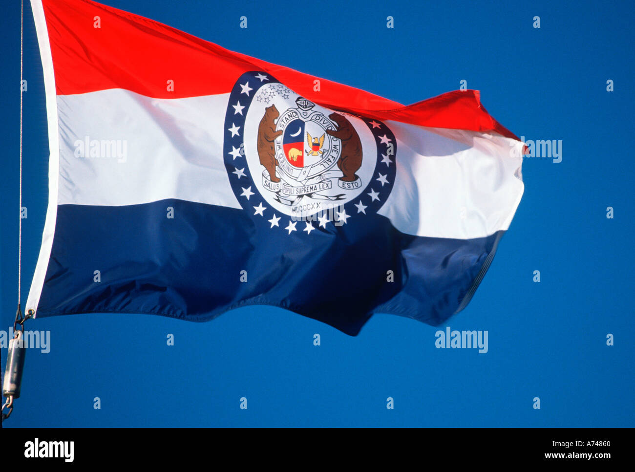State Flag of Missouri Stock Photo - Alamy
