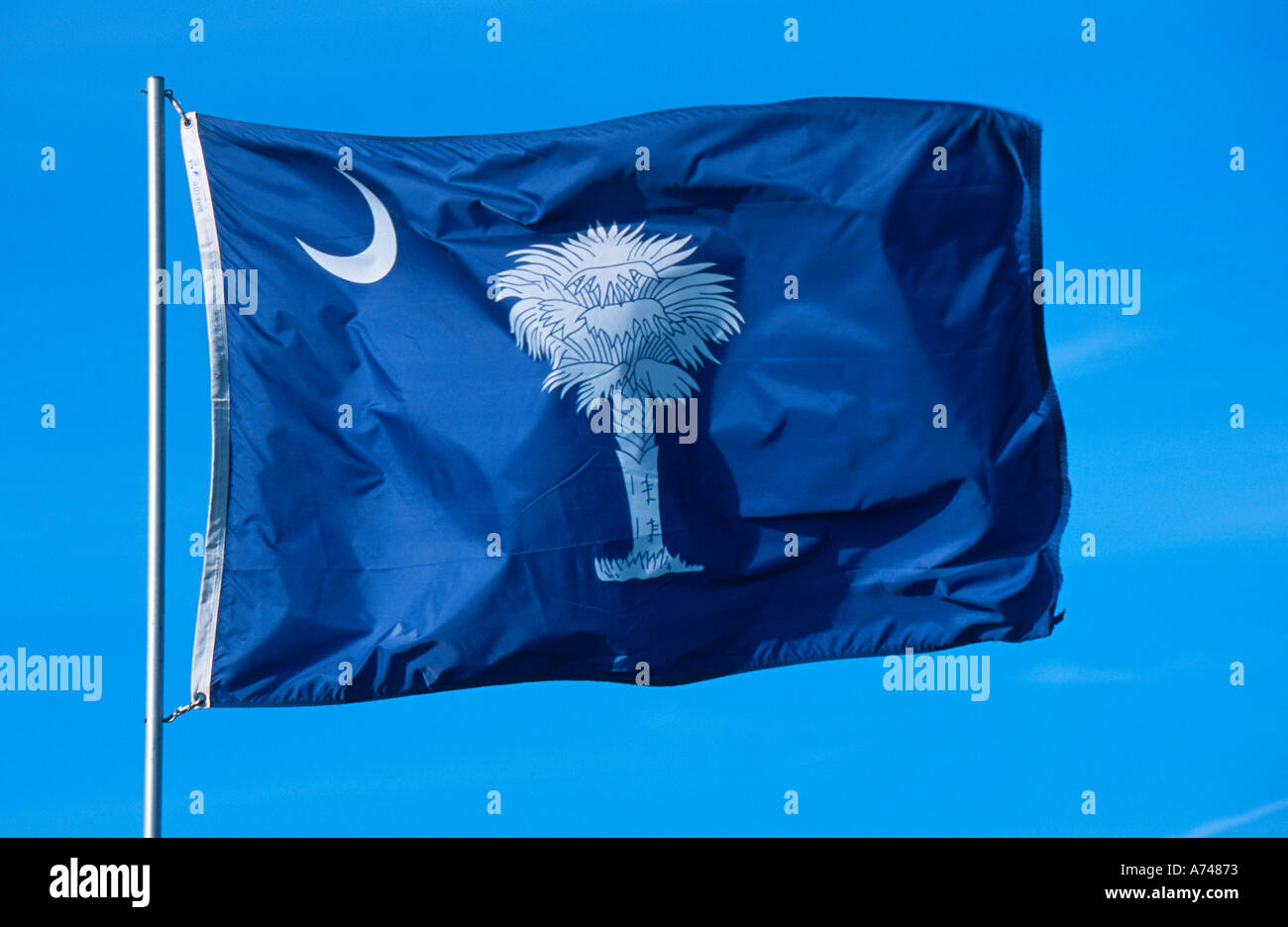 State Flag of South Carolina Stock Photo - Alamy
