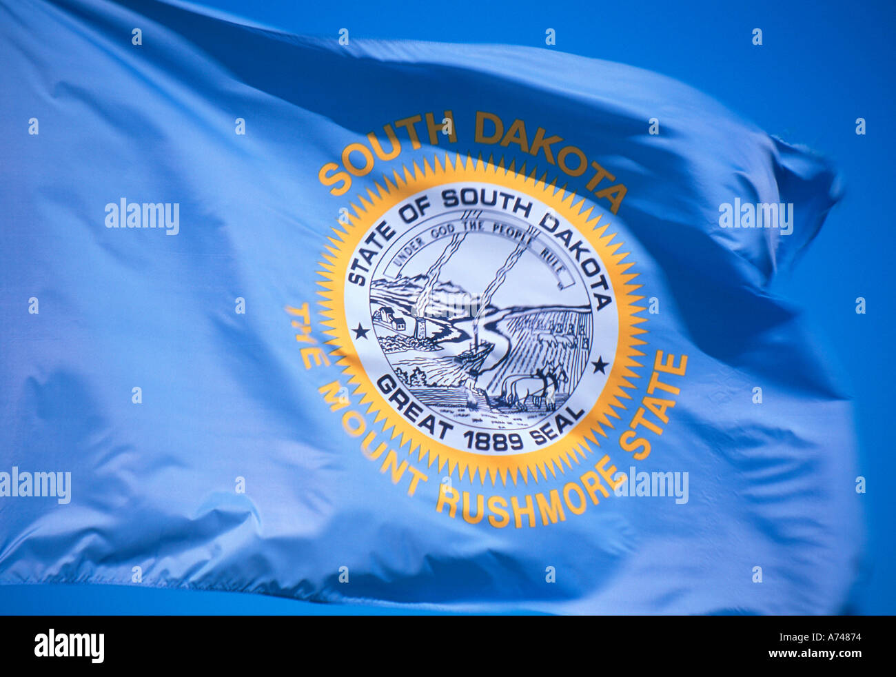 State Flag of South Dakota Stock Photo - Alamy