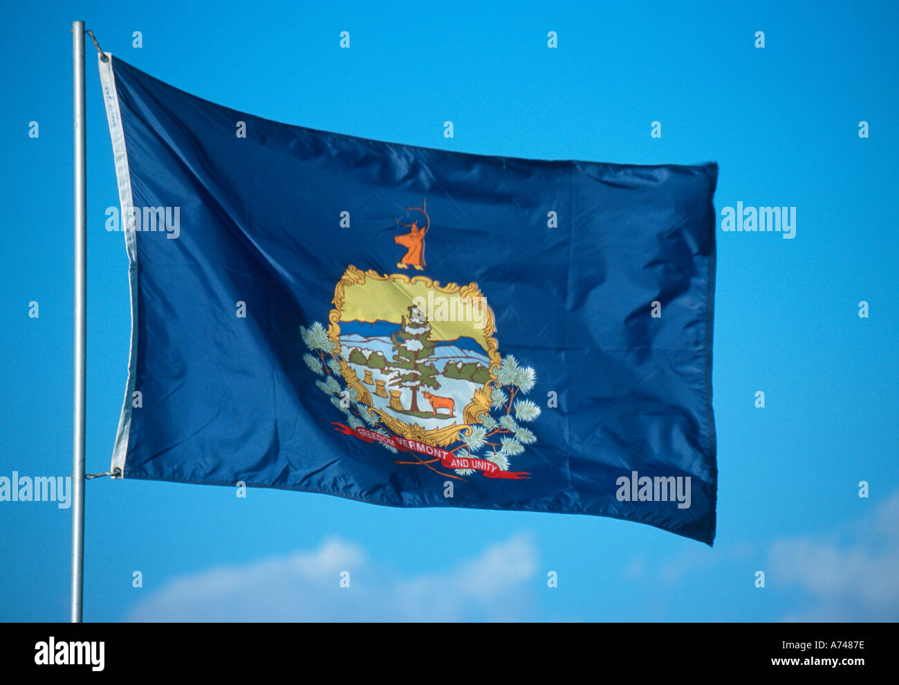 Vermont Flag High Resolution Stock Photography and Images - Alamy