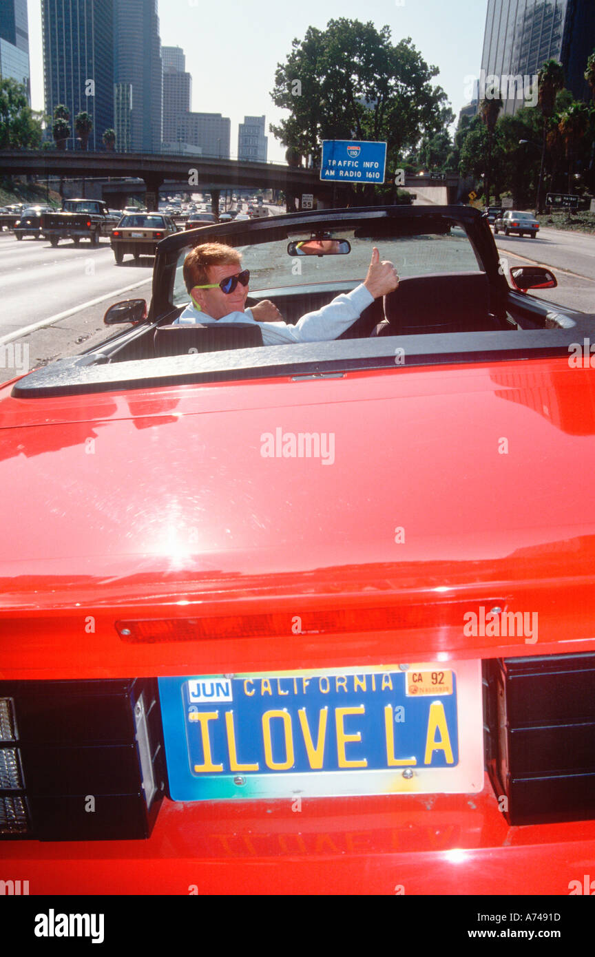 Vanity License Plate California Stock Photo - Alamy