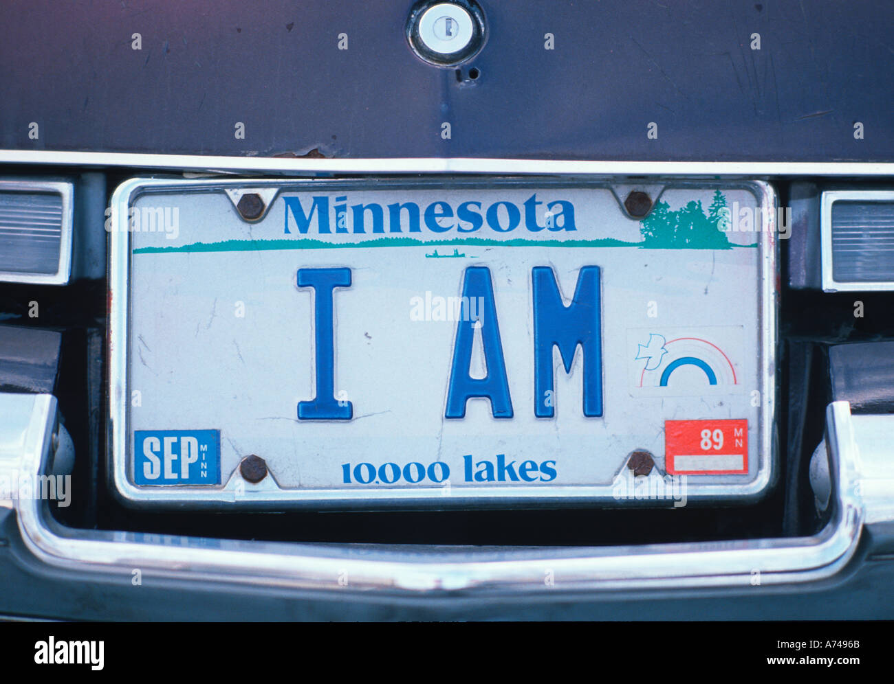 License plate minnesota hi-res stock photography and images - Alamy