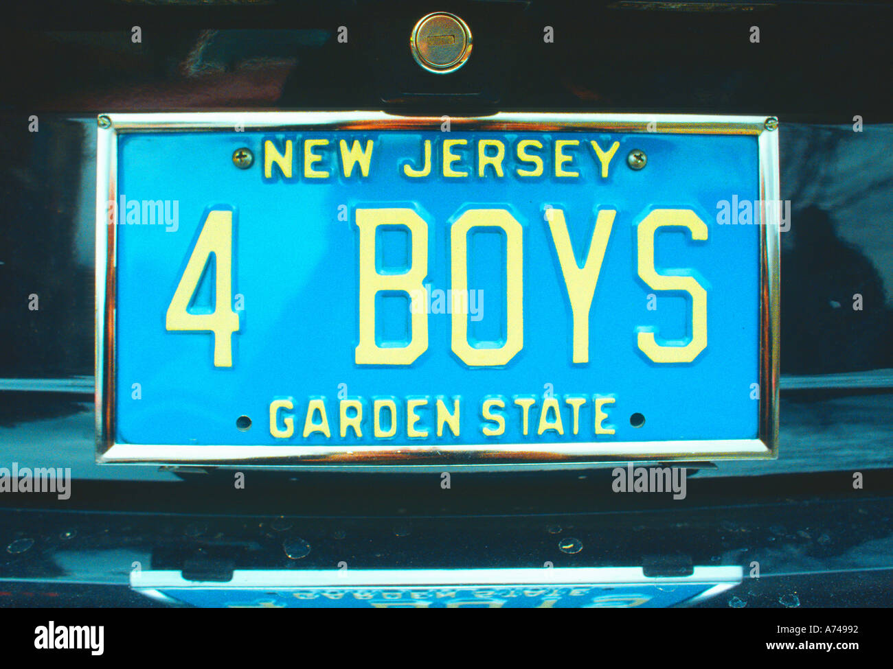 New jersey license plate hi-res stock photography and images - Alamy