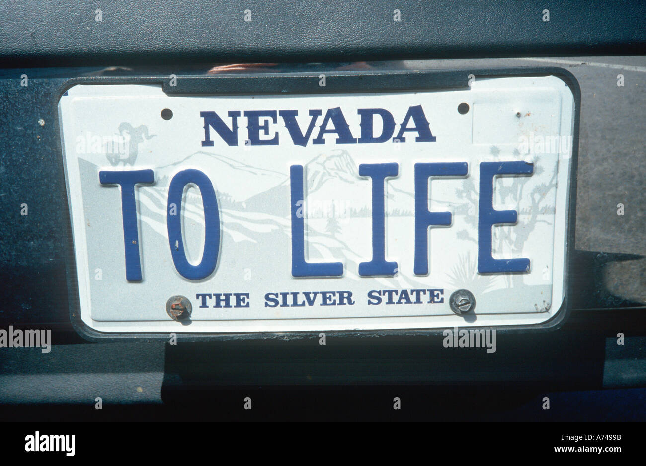 Nevada state license plate hi-res stock photography and images - Alamy