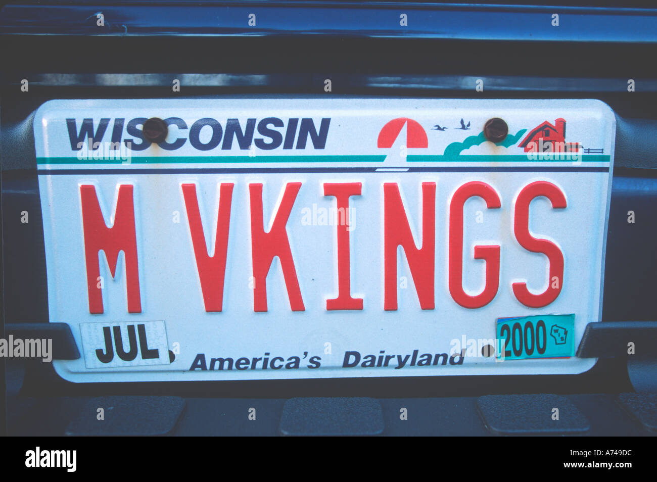 Minnesota license plate hi-res stock photography and images - Alamy
