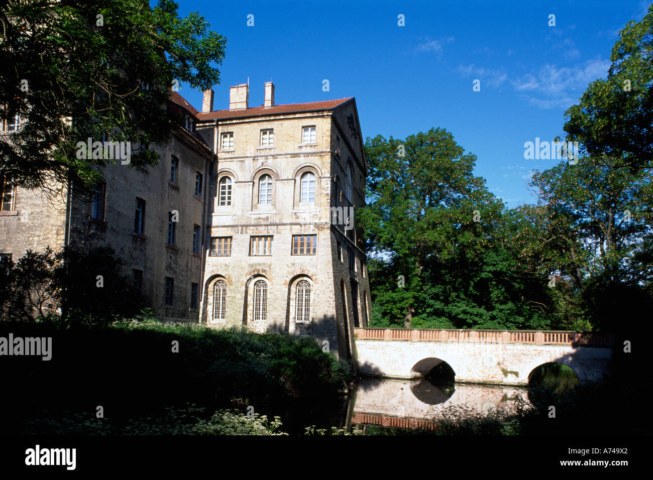 Castle Koethen Saxony-Anhalt Germany Stock Photo - Alamy