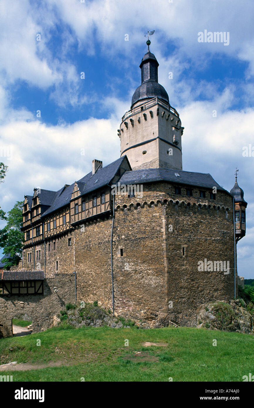 Falkenstein Castle Saxony-Anhalt Germany Stock Photo - Alamy