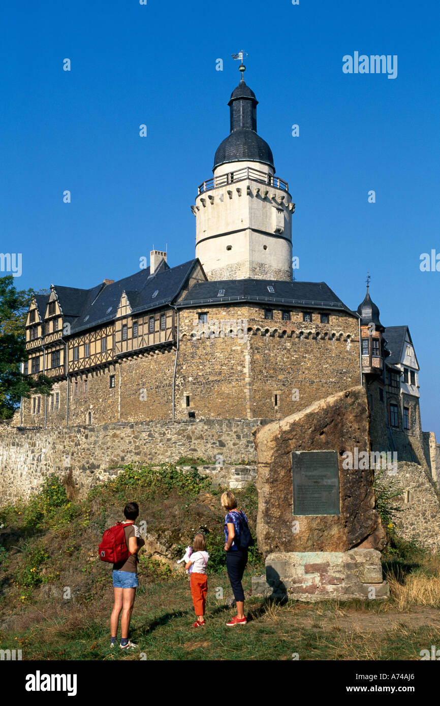Falkenstein castle saxony anhalt germany hi-res stock photography and ...