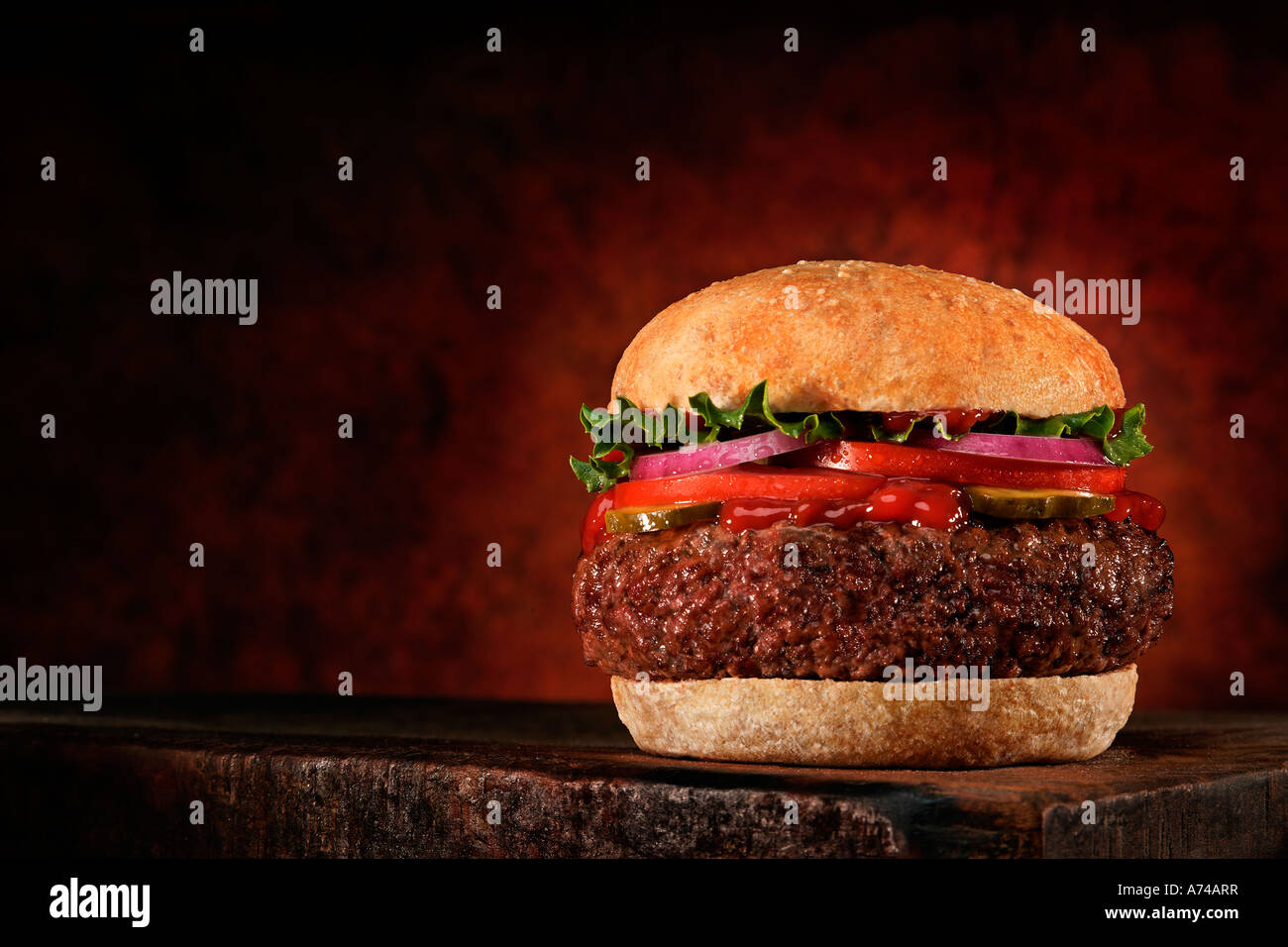 Hamburger close hi-res stock photography and images - Alamy