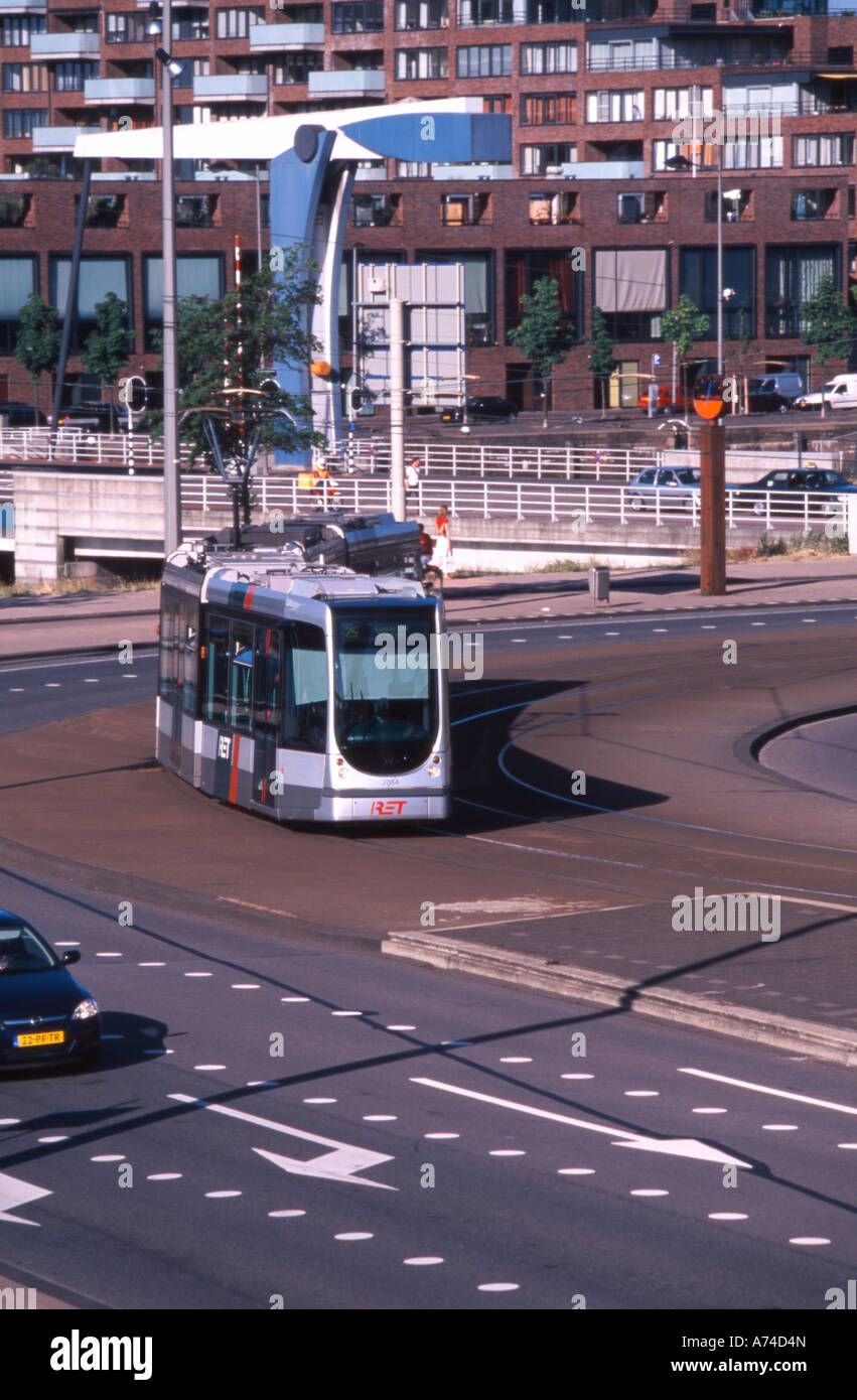 Tram Rotterdam Netherlands Stock Photo - Alamy