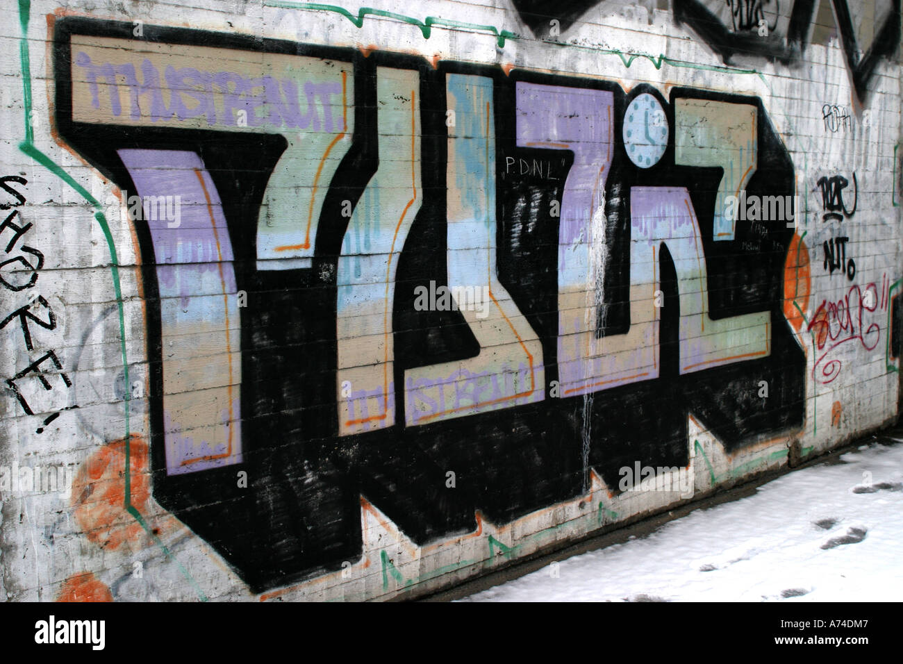 Czechoslovakia czech graffiti hi-res stock photography and images - Alamy
