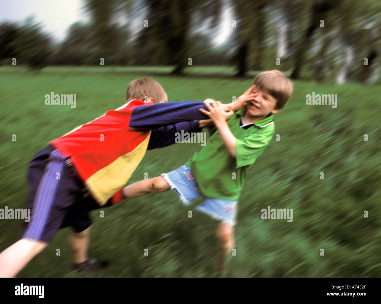 Boys Fighting High Resolution Stock Photography and Images - Alamy