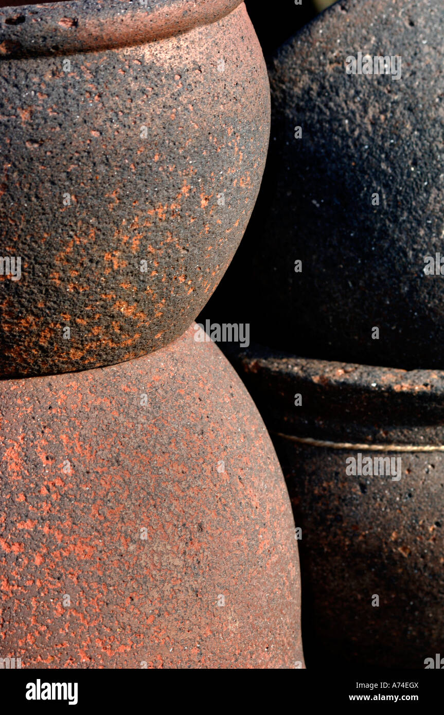 Still-Life Decorative Plant Pots Stock Photo - Alamy