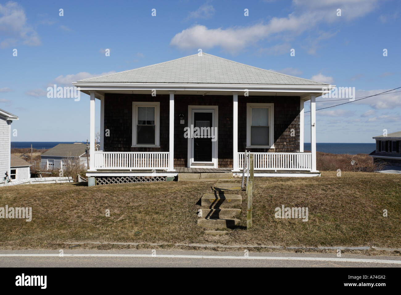 Block island rhode island house hi-res stock photography and images - Alamy