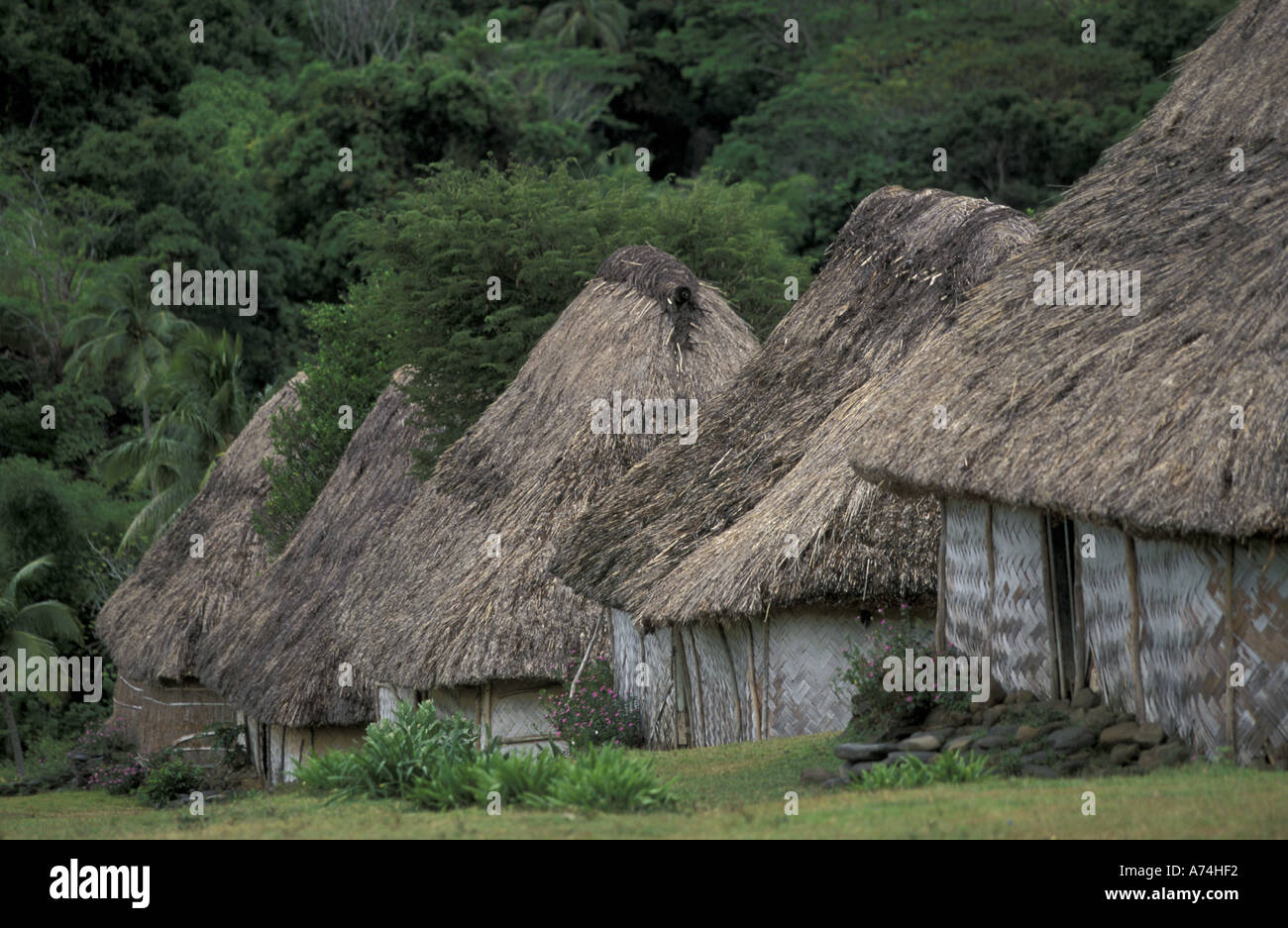 Fiji traditional hut hi-res stock photography and images - Alamy