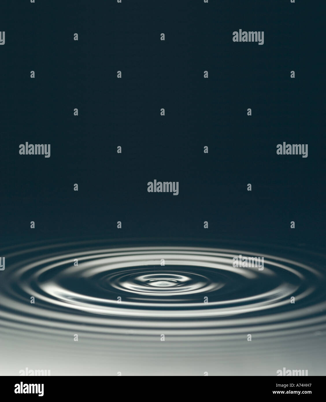concentric ripples on water surface Stock Photo - Alamy