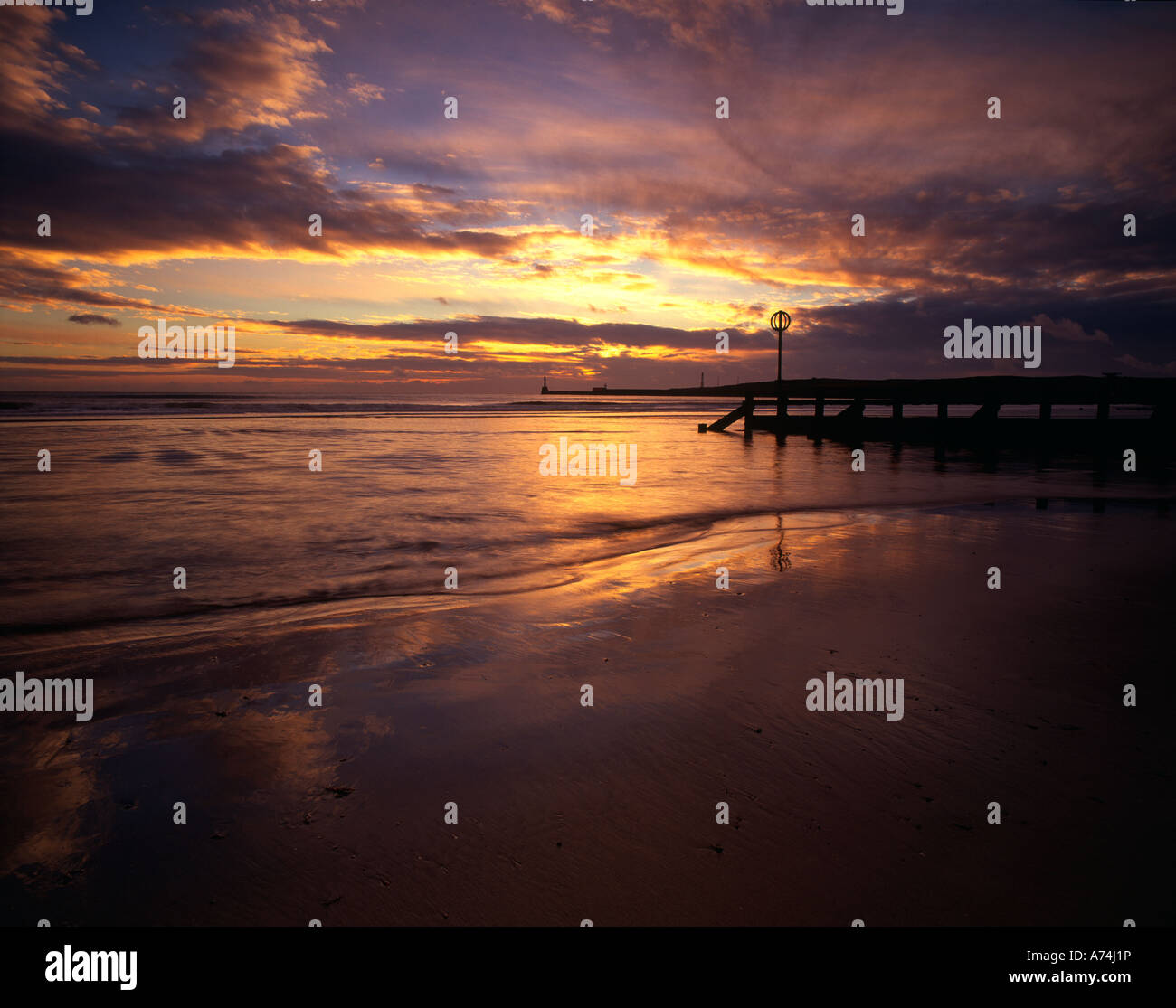 Aberdeen Beach Sunrise Stock Photo - Alamy