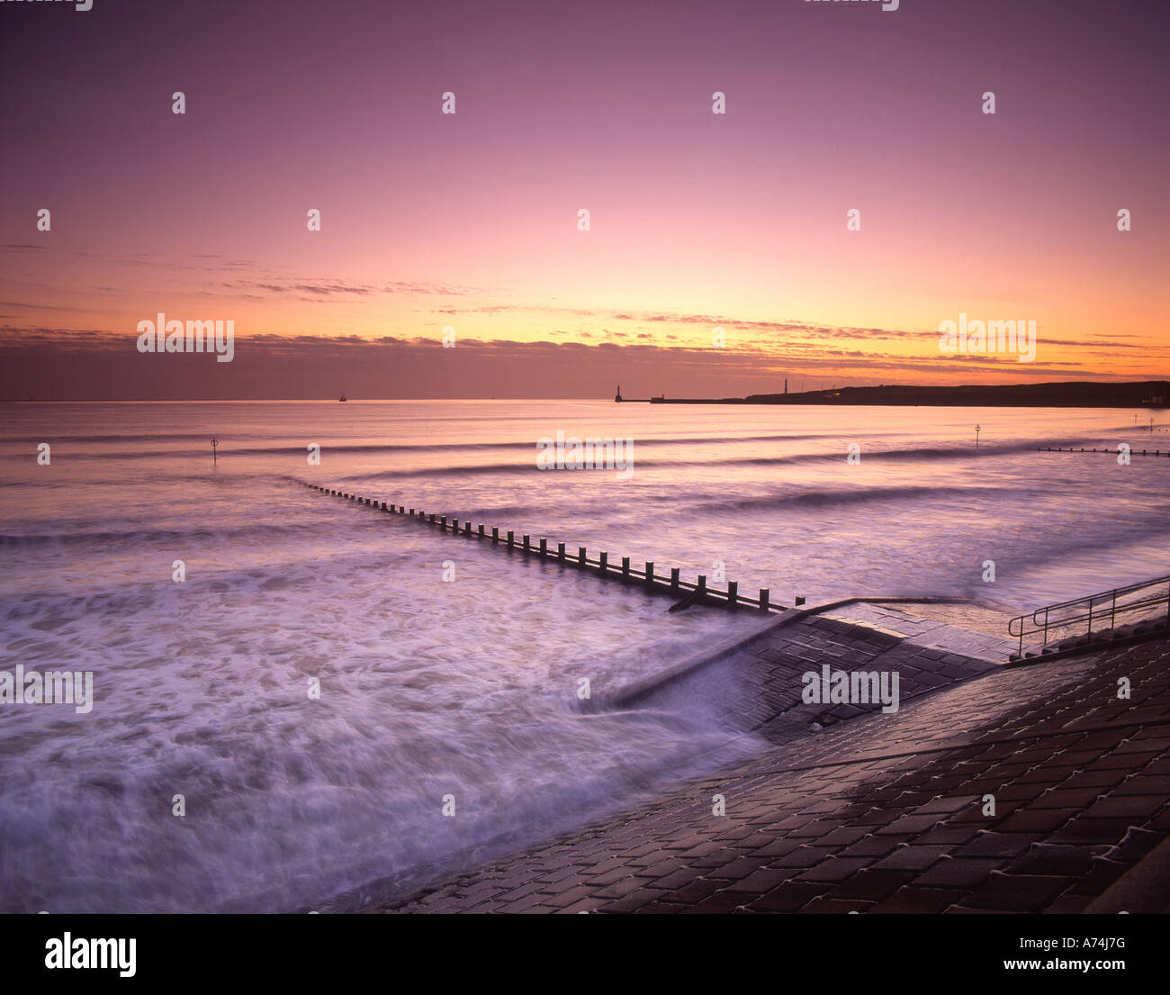 Aberdeen Beach Sunrise Stock Photo - Alamy