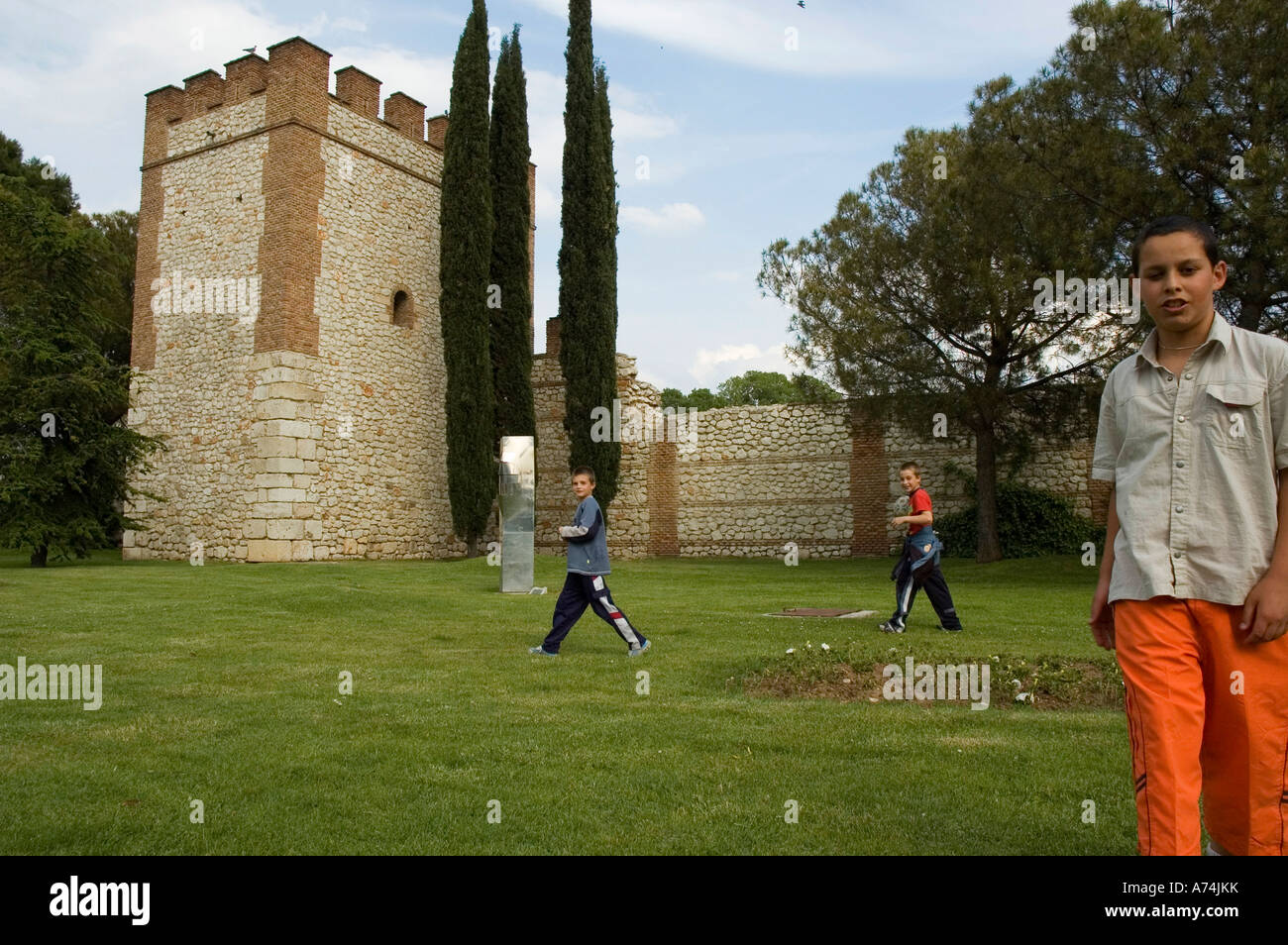 Walls ALCALA DE HENARES Autonomous Community of Madrid Spain Stock ...