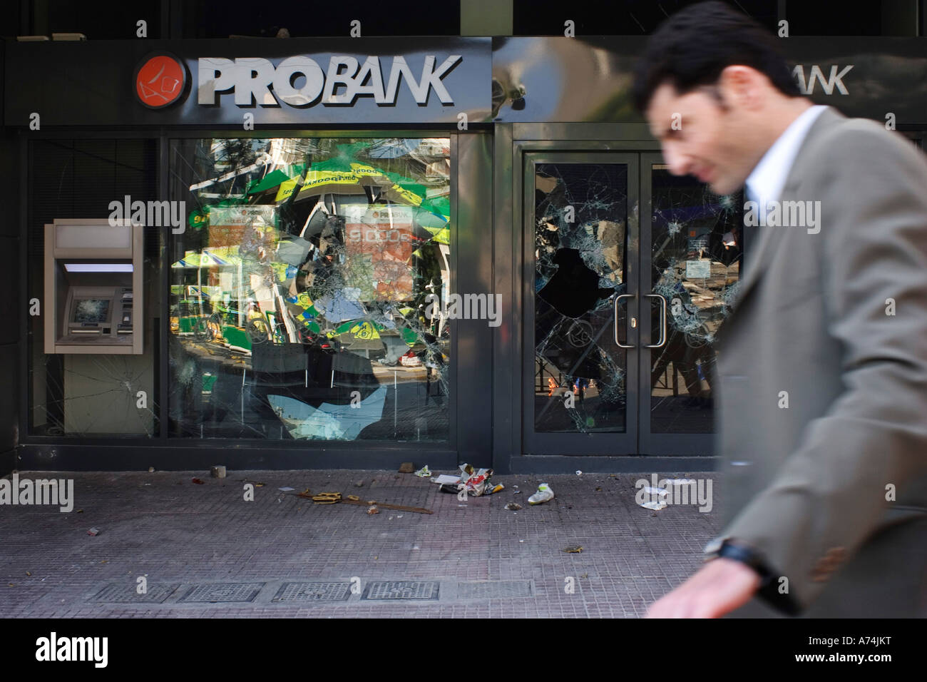 Capitalism smashed hi-res stock photography and images - Alamy