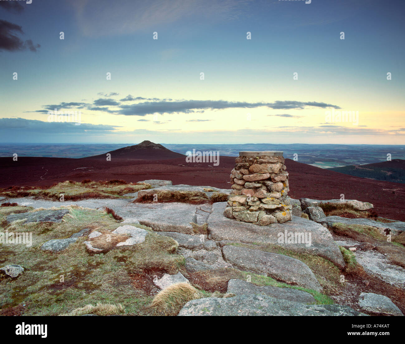 Summit of Bennachie, Aberdeenshire Stock Photo - Alamy