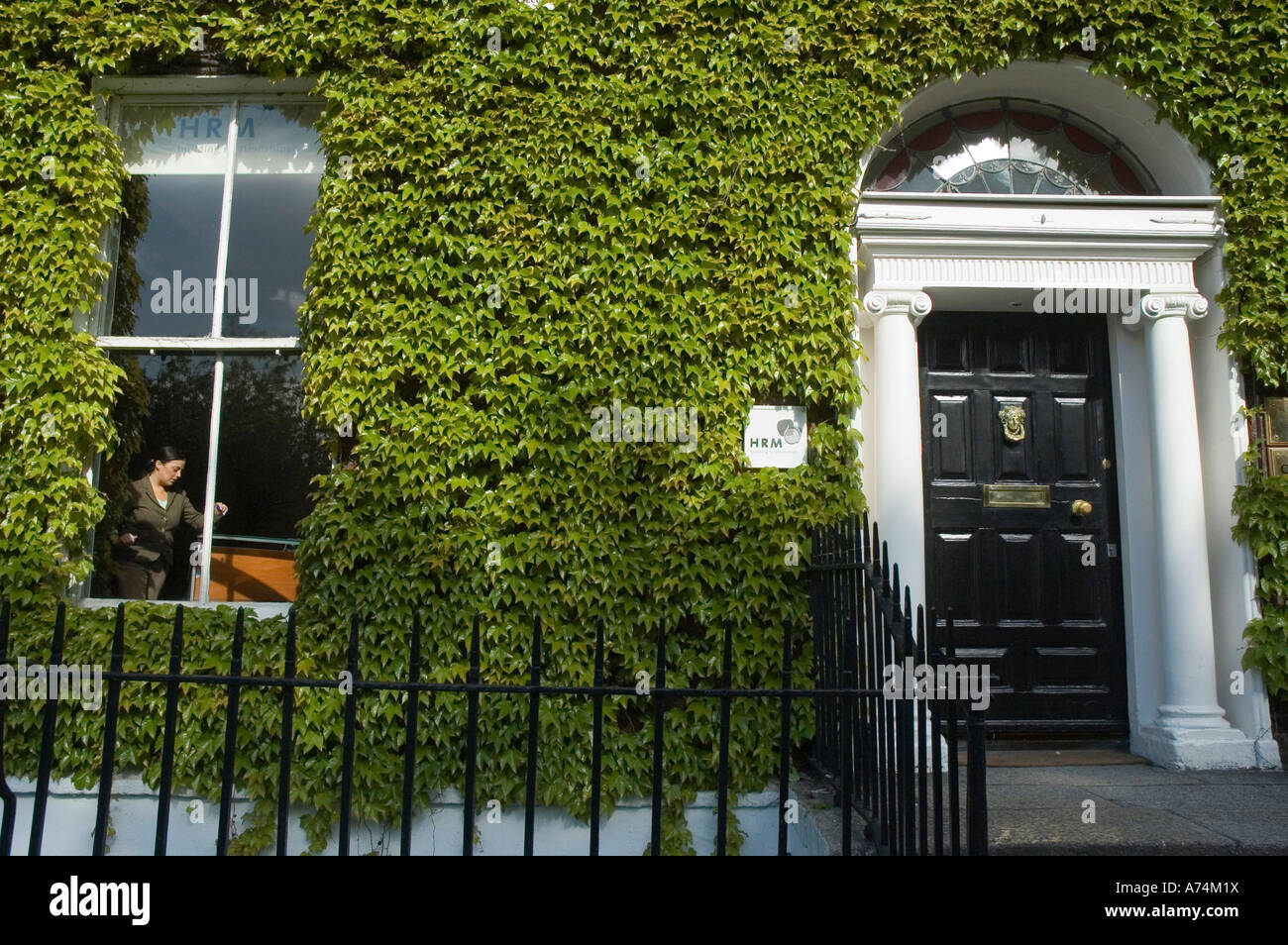 IRELAND Dublin Georgian District in Fitzwilliam Square Stock Photo - Alamy
