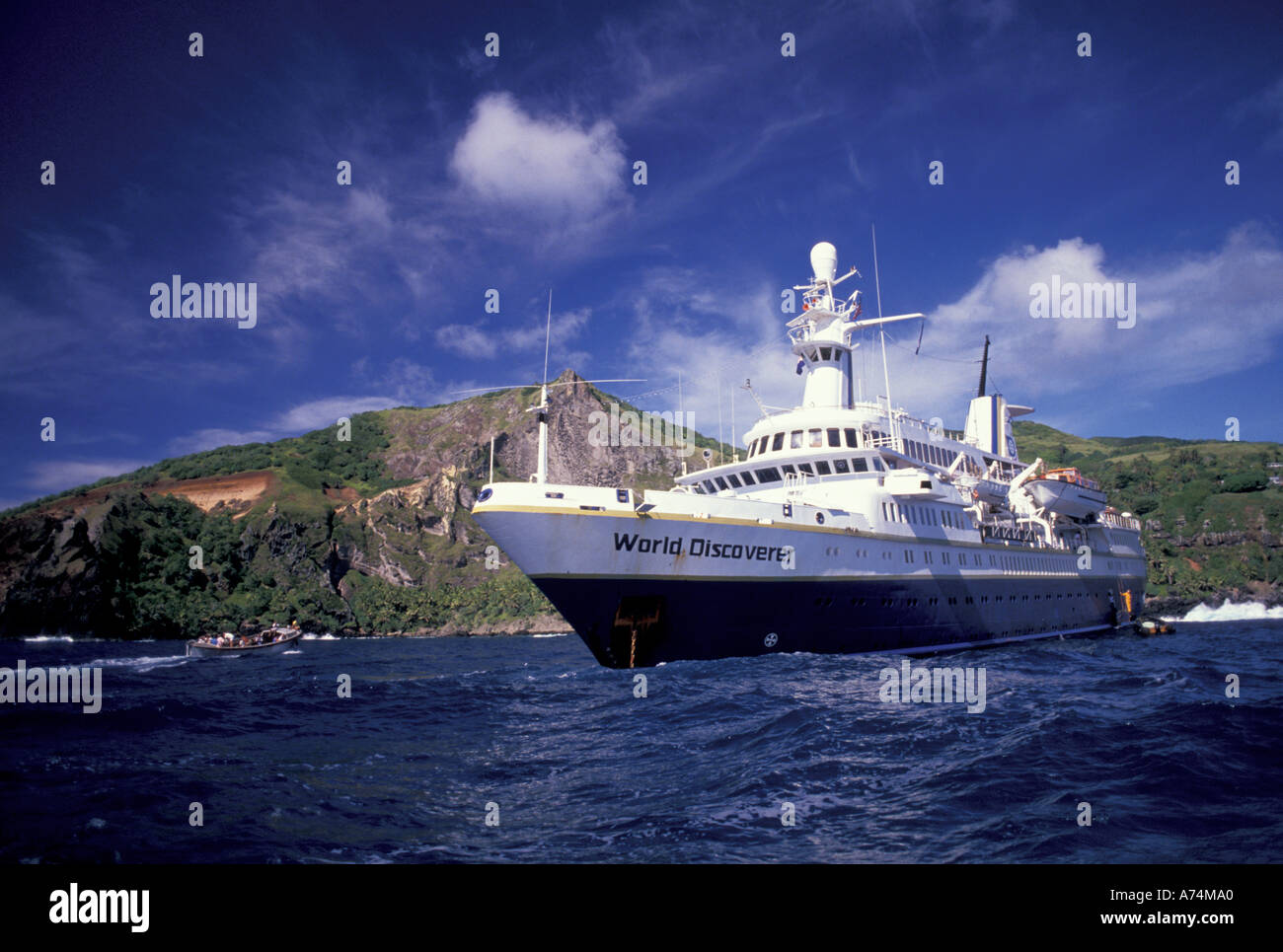 Cruise Ship World Discoverer High Resolution Stock Photography and ...