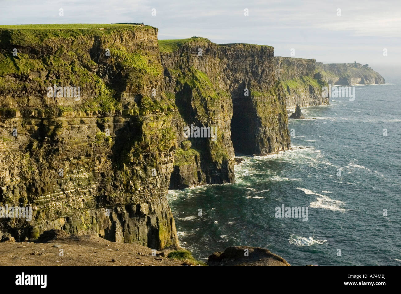 IRELAND County Clare The Burren Cliffs of Moher Stock Photo - Alamy