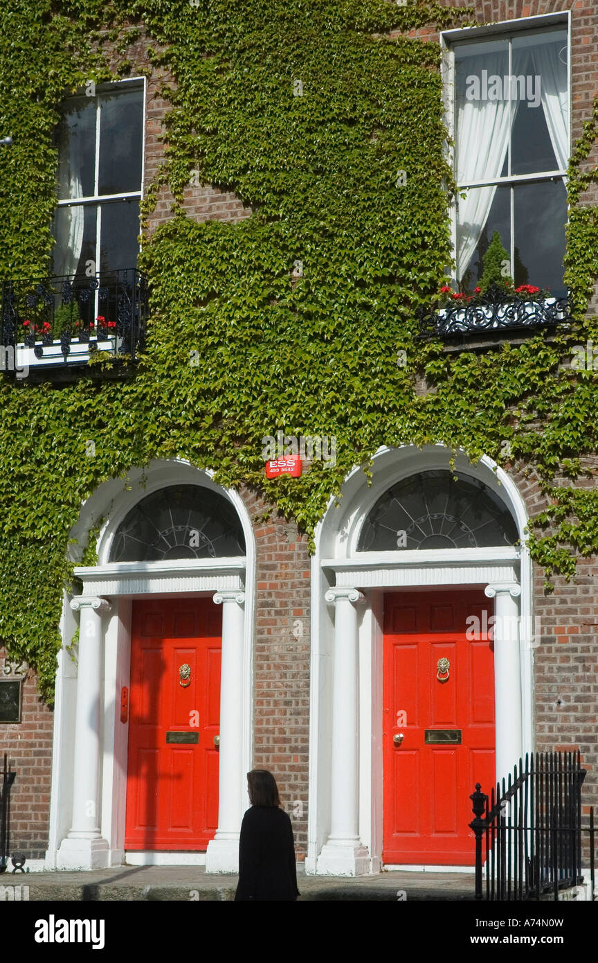 IRELAND Dublin Georgian District in Fitzwilliam Square Stock Photo - Alamy