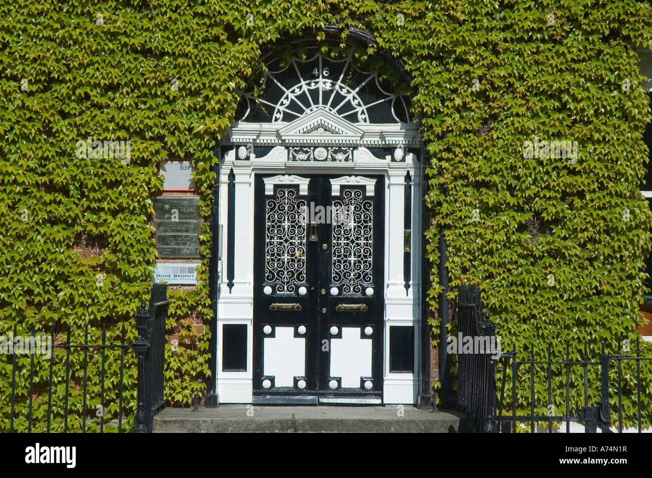 IRELAND Dublin Georgian District in Fitzwilliam Square Stock Photo - Alamy