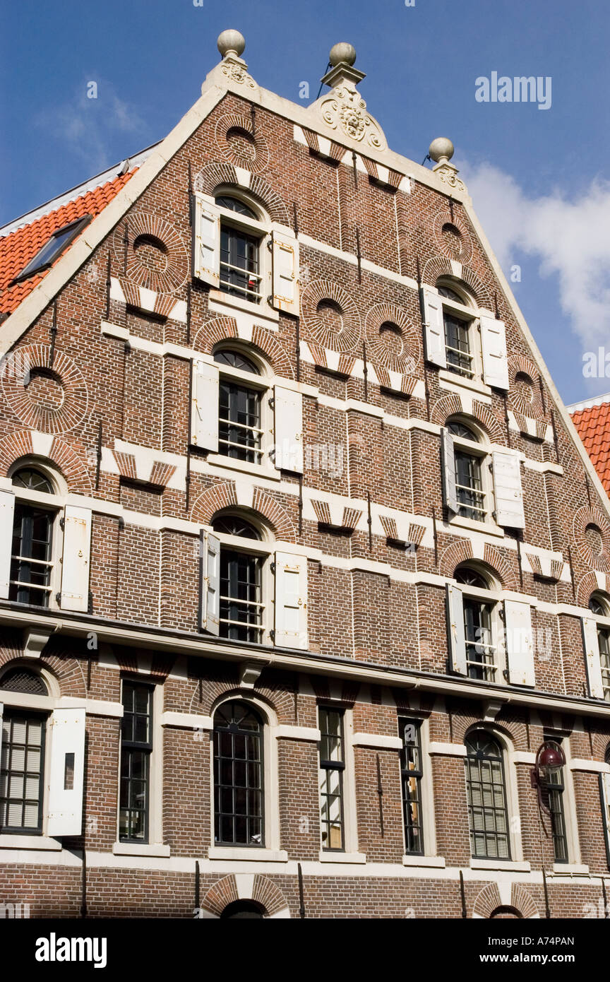 Academy of Architecture building with shutter windows view from Nieuwe ...