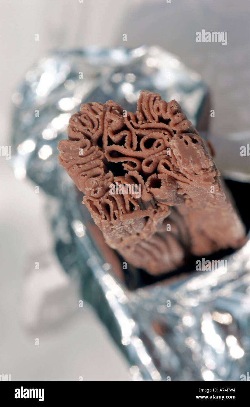 chocolate flake sweet Stock Photo - Alamy